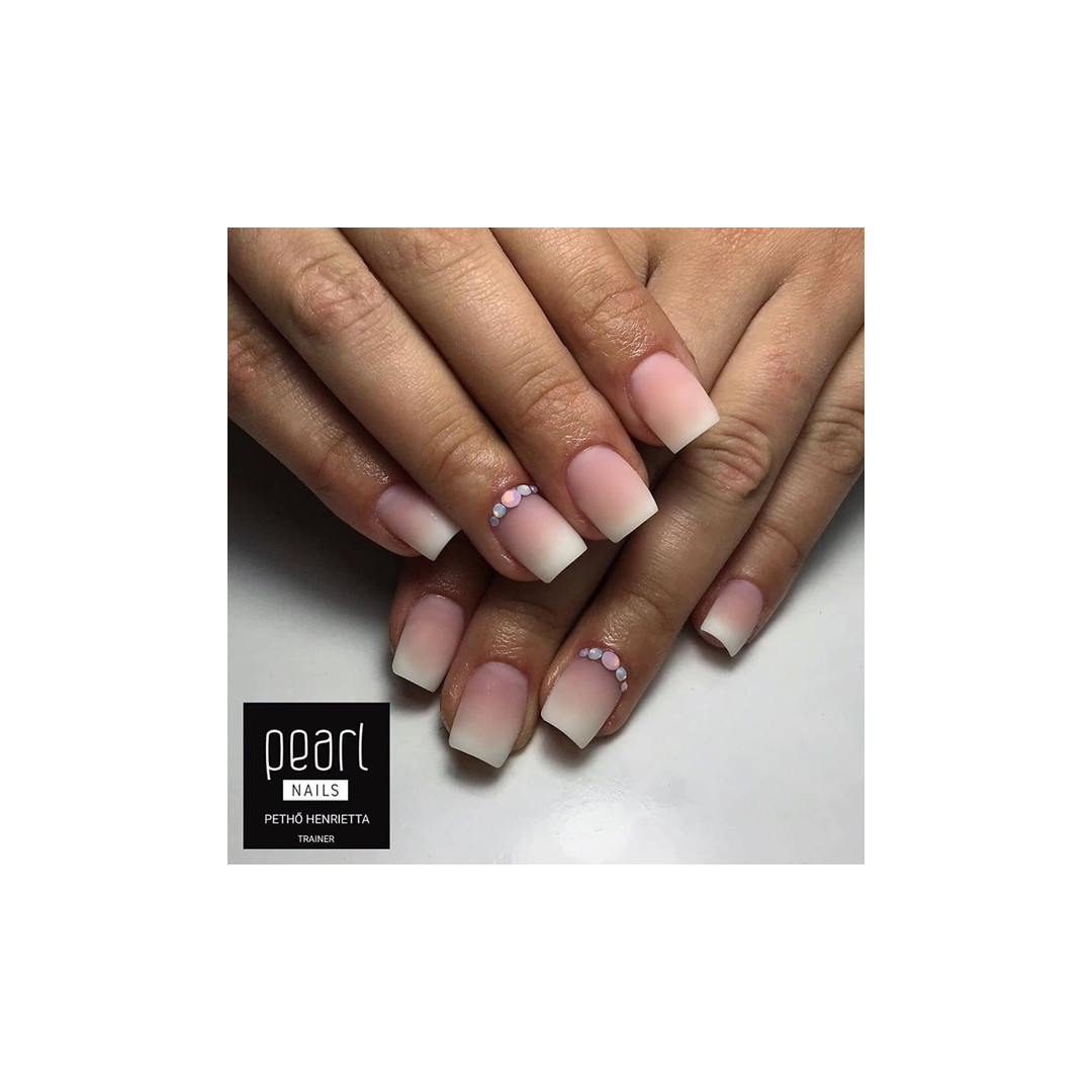 PROFI hybrid PolyAcryl akrilzselé - Milky White ★ Pearl Nails