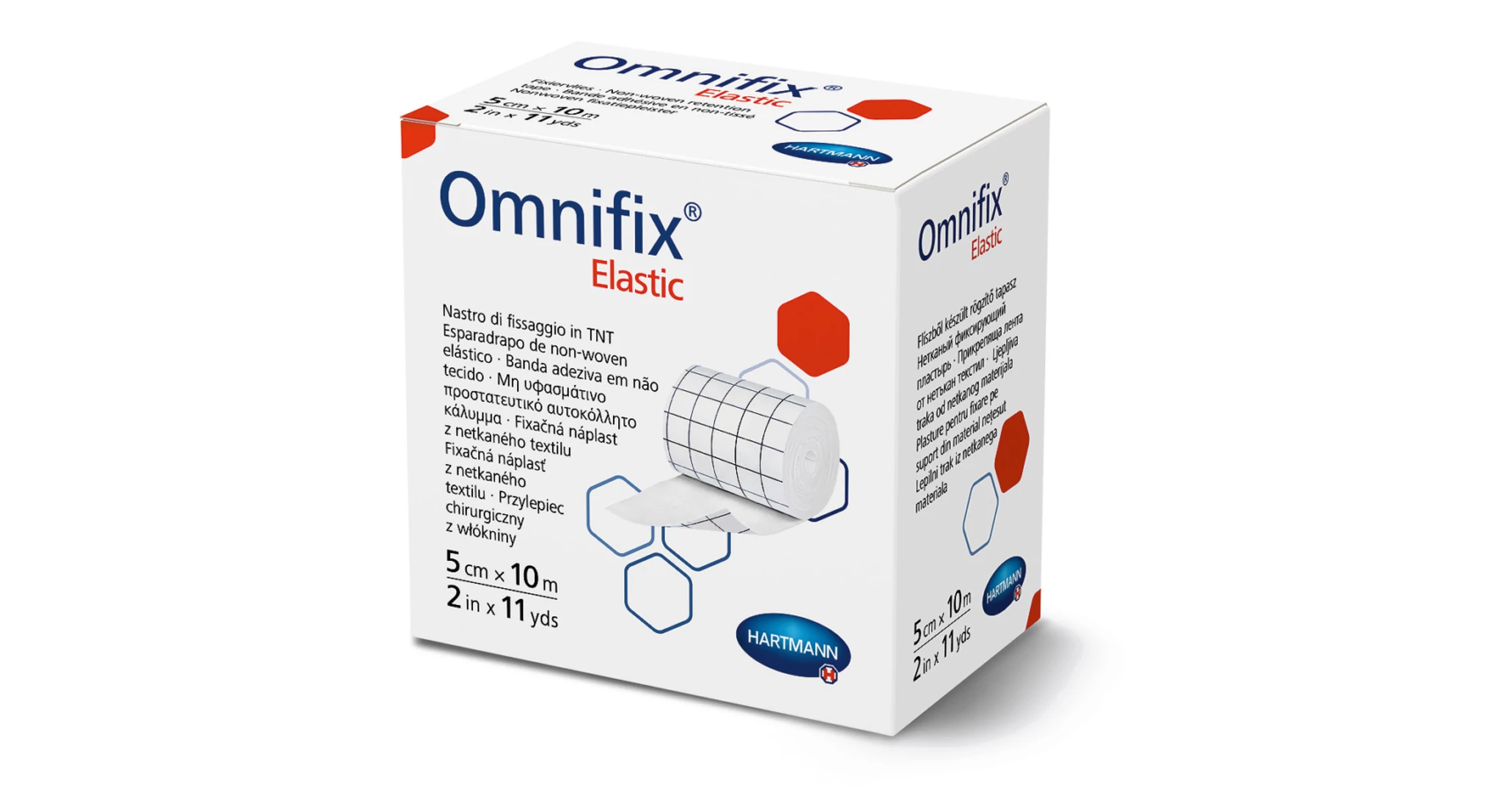 Hartmann Omnifix® elastic rögzítőflísz - 5cmx10m